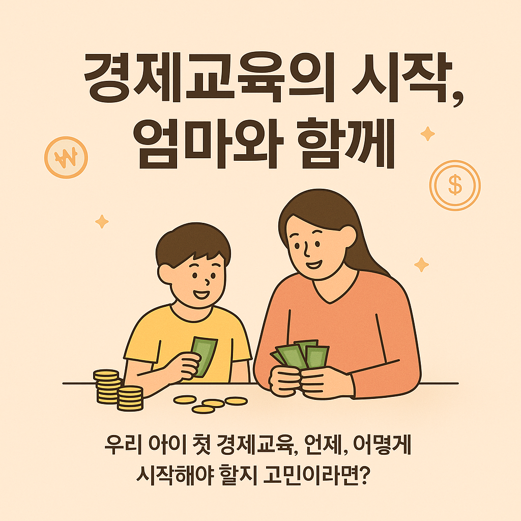 경제 교육의 시작 엄마와 함께 엄마성장🤝🏻아이자립 연구소